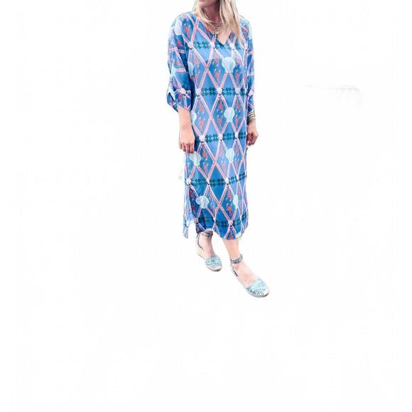 Brooke Wright | Dresses | New Brooke Wright Cece Caftan Dress In ...